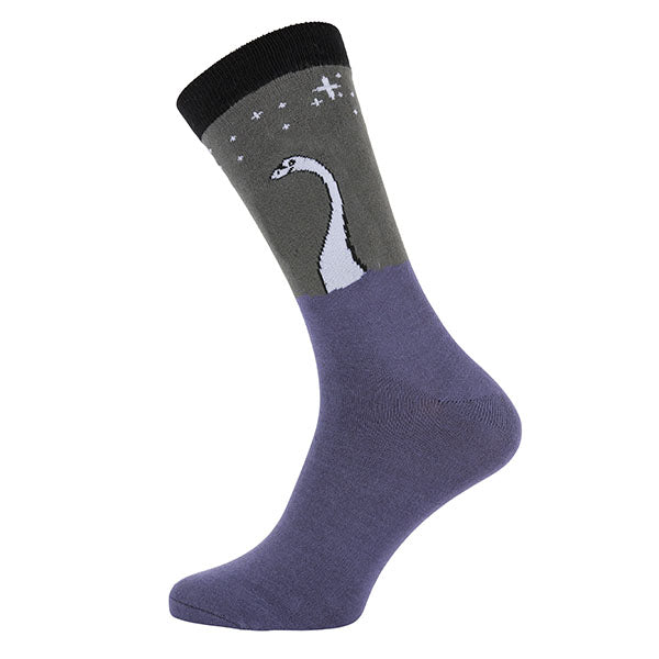 BL613 Loch Ness Monster Bamboo socks – Gemjar Wholesale